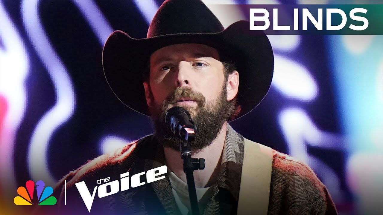 Father of Four Jake Tankersley's Zach Bryan Cover Gets a Four-Chair Turn | The Voice Blind ...