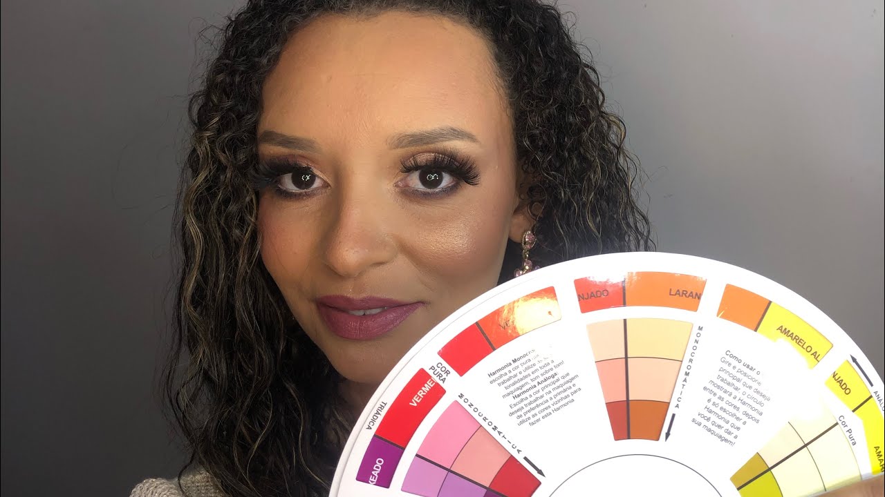 Colorimetria como esconder manchas na pele - YouTube