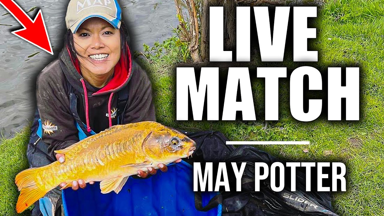 LIVE MATCH | May Potter at Lindholme Lakes - YouTube