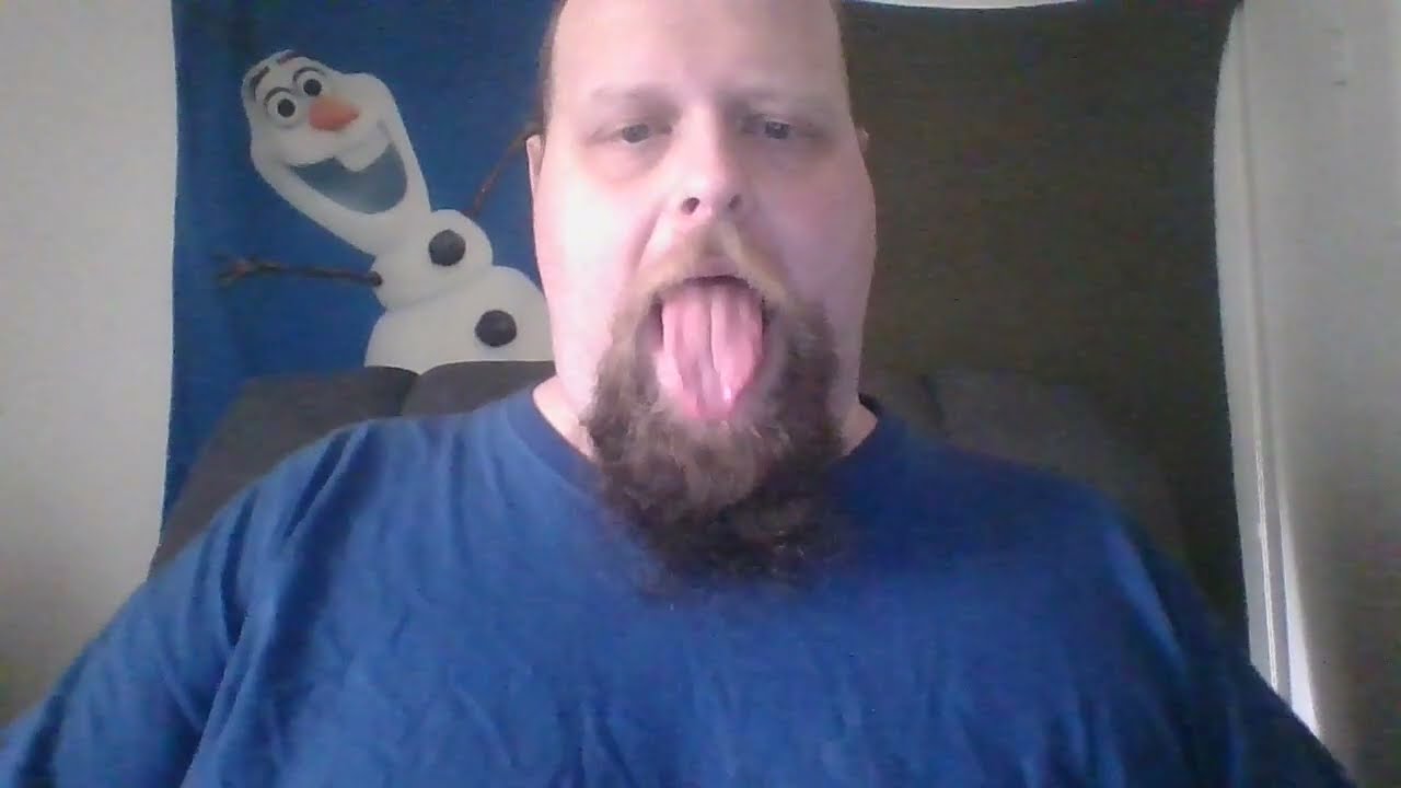 Burping With Tongue Wiggling & Licking Outside Mouth #1 - YouTube