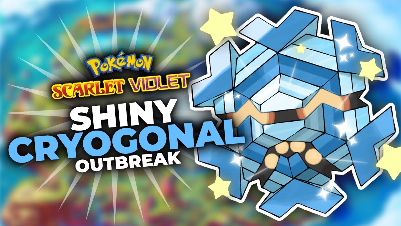 Shiny Cryogonal (Outbreak) in Pokemon Scarlet & Violet - YouTube
