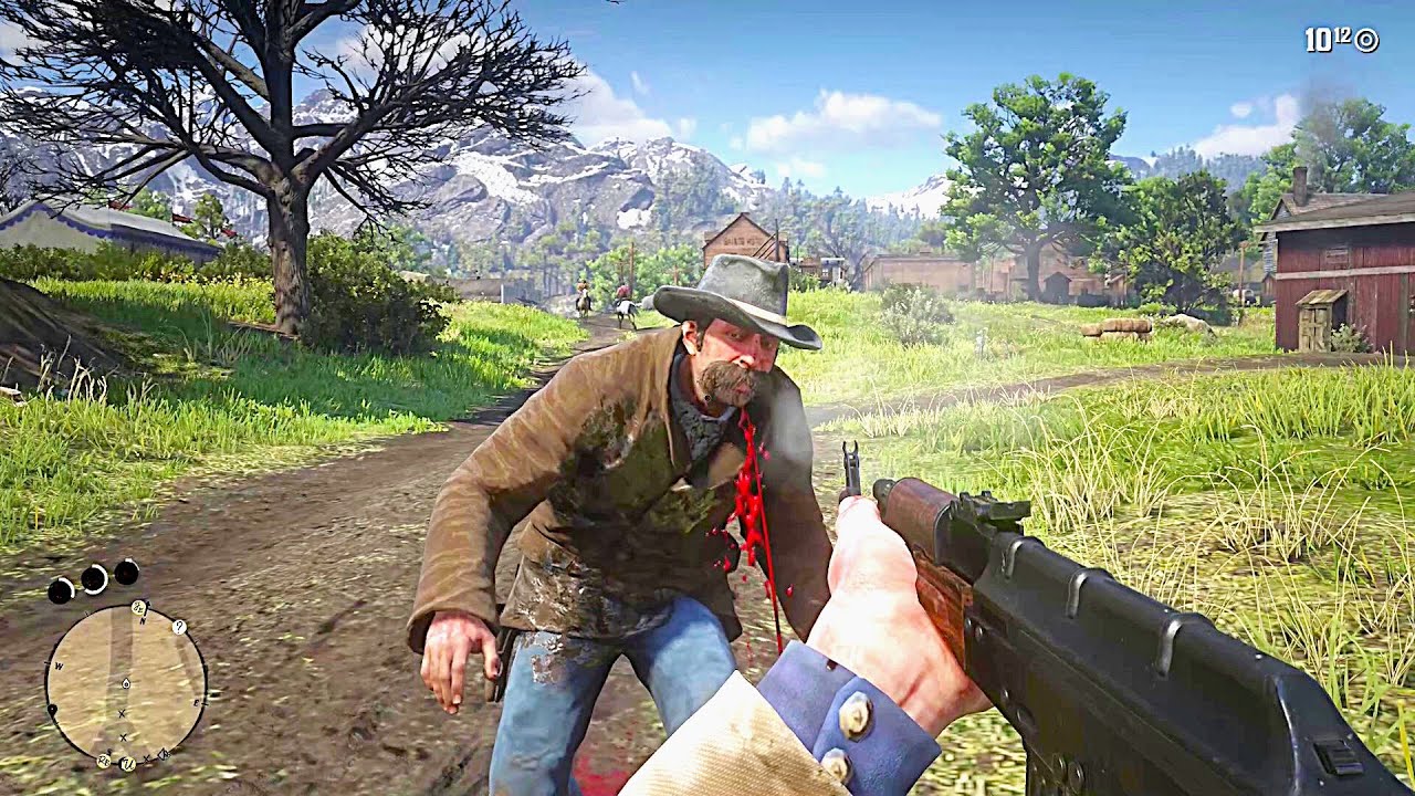 Red Dead Redemption 2 Slow Motion Kills PC 60 FPS - Funny Brutal Vol.55 ...