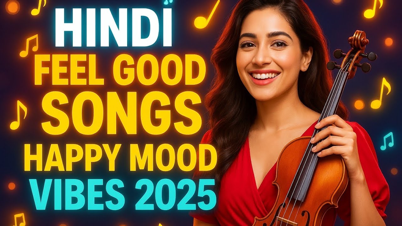 Hindi Feel Good Songs 2025 🎶 Happy Mood Vibes | Bollywood Best Playlist ...