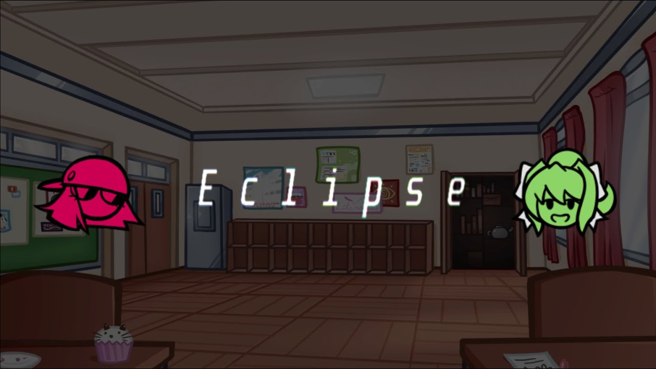 Eclipse - [ FNF Hotline 024 x Doki Doki Takeover Inspired Concept ] | @GenoInTheMix - YouTube