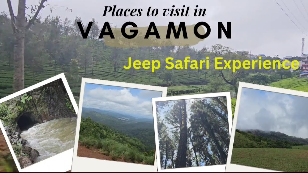 Vagamon | Meadows | Pine Valley| Jeep Safari | Off road destinations ...