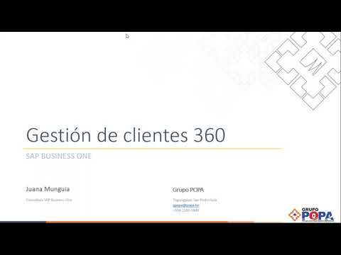 Gestión de Clientes 360 en SAP Business One - YouTube