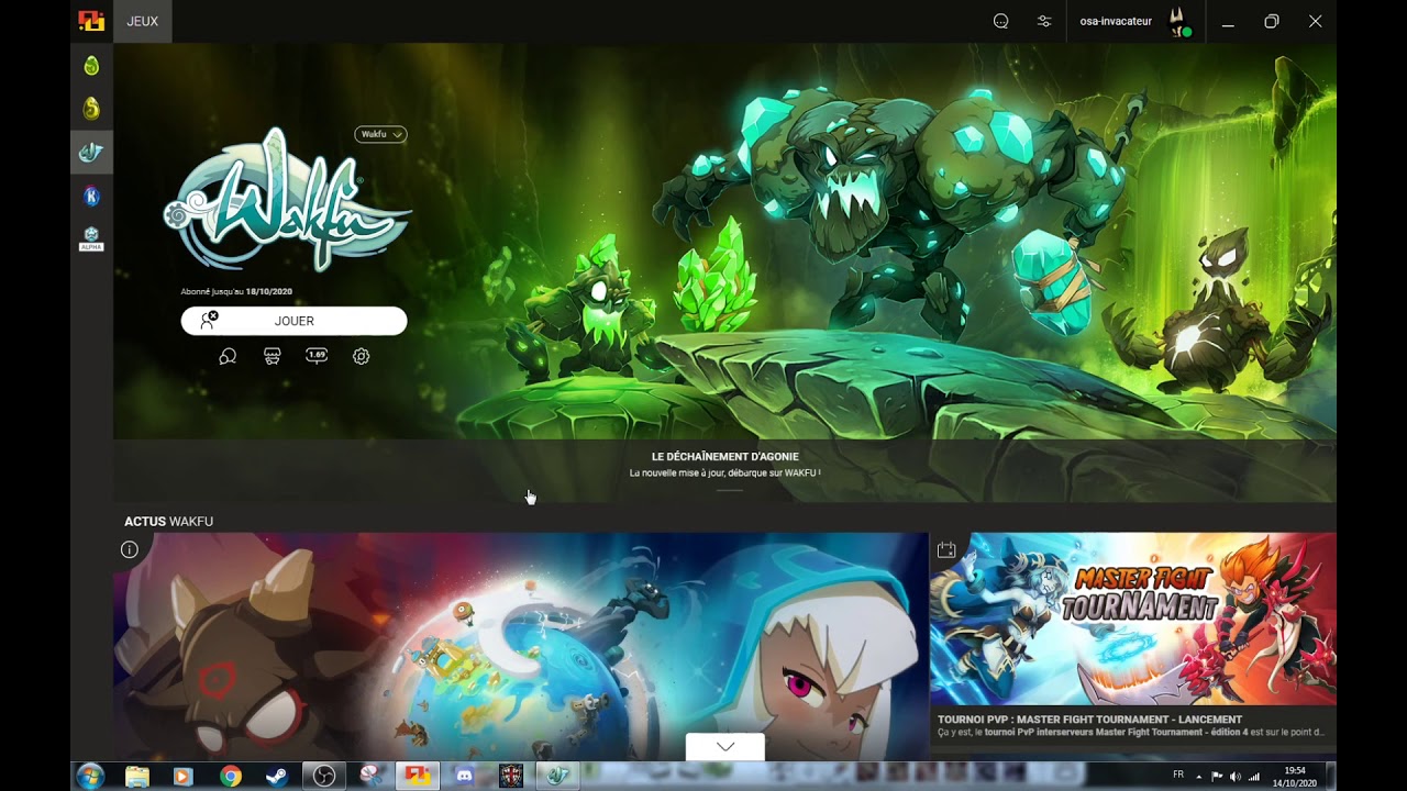 [FR] - Wakfu #286 - L'après fusion ! :D Et live à partir de 12h ...