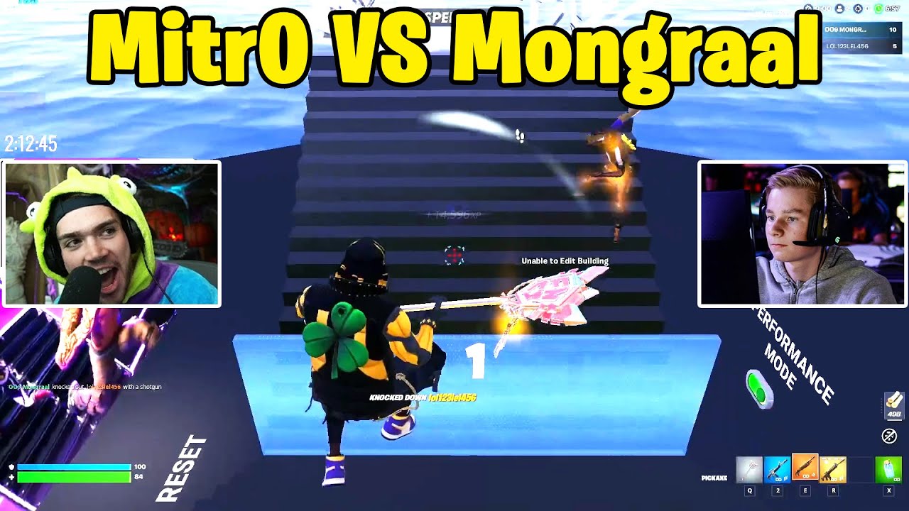 Mongraal VS Mitr0 1v1 TOXIC Buildfights! - YouTube