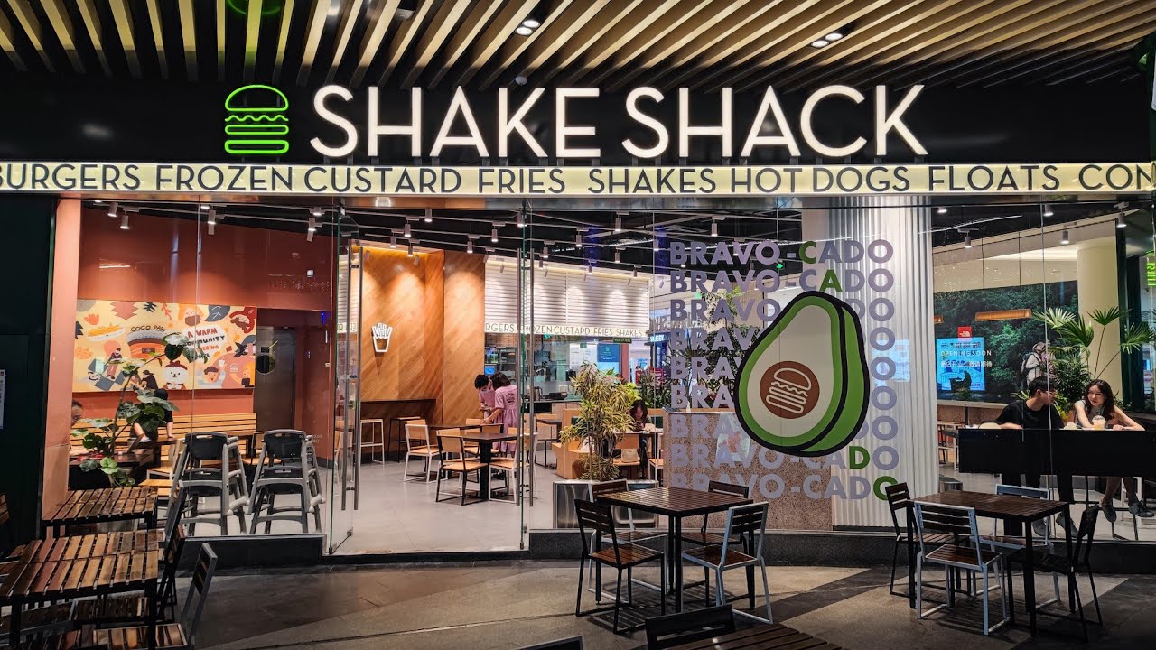 SHAKE SHACK BURGERS IN SHENZHEN CHINA - YouTube