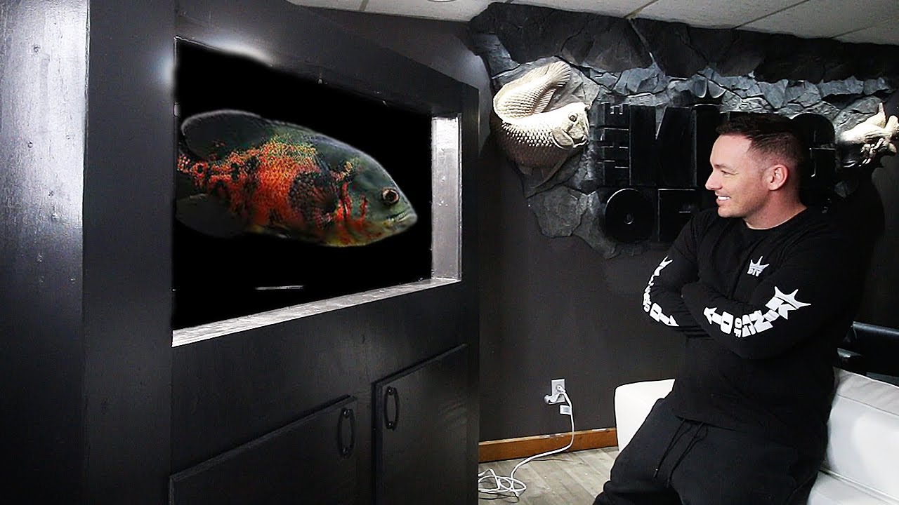 I built an AQUARIUM out of WOOD! The king of DIY - Part 2 - YouTube