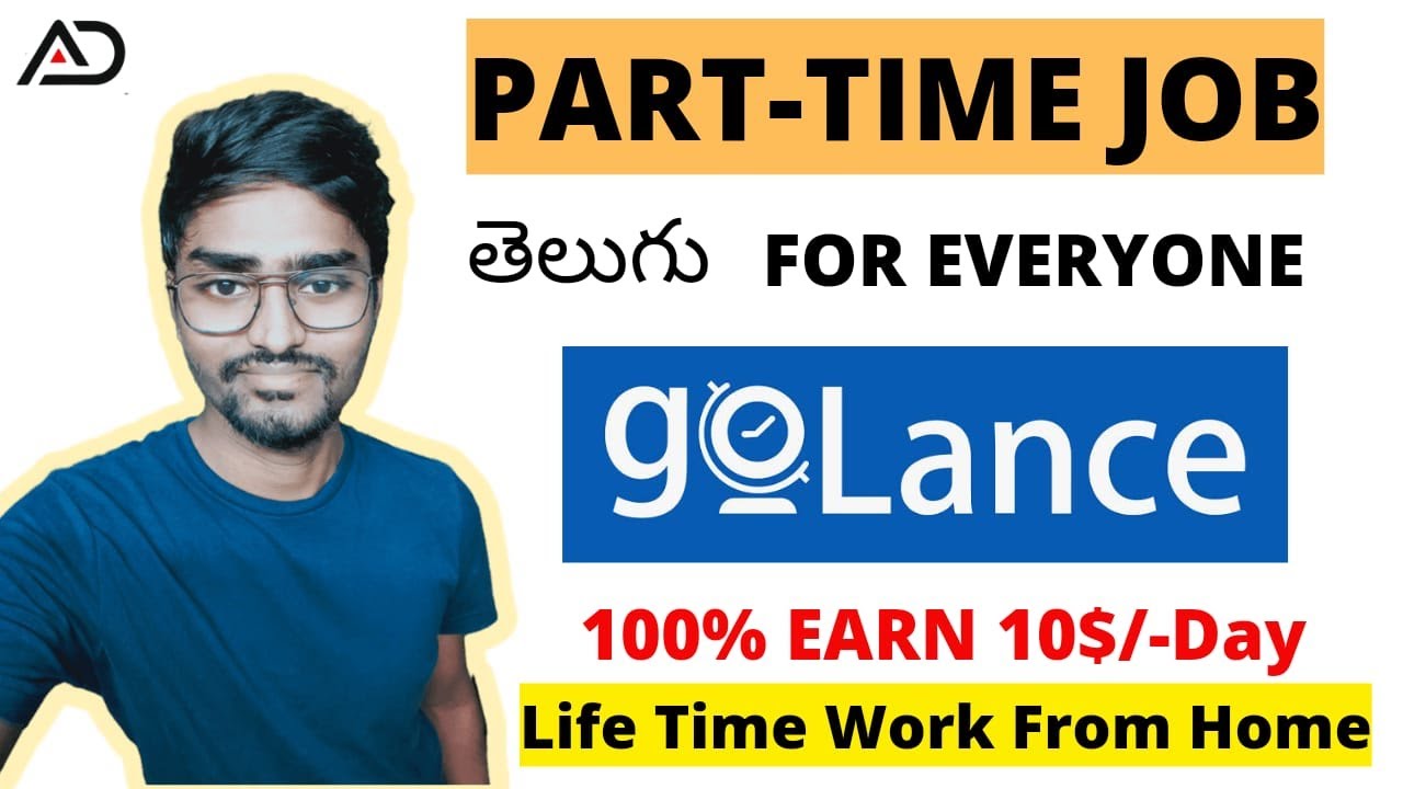 🔥Best work from home | Part time job | Freelancer work | GoLance.com ...