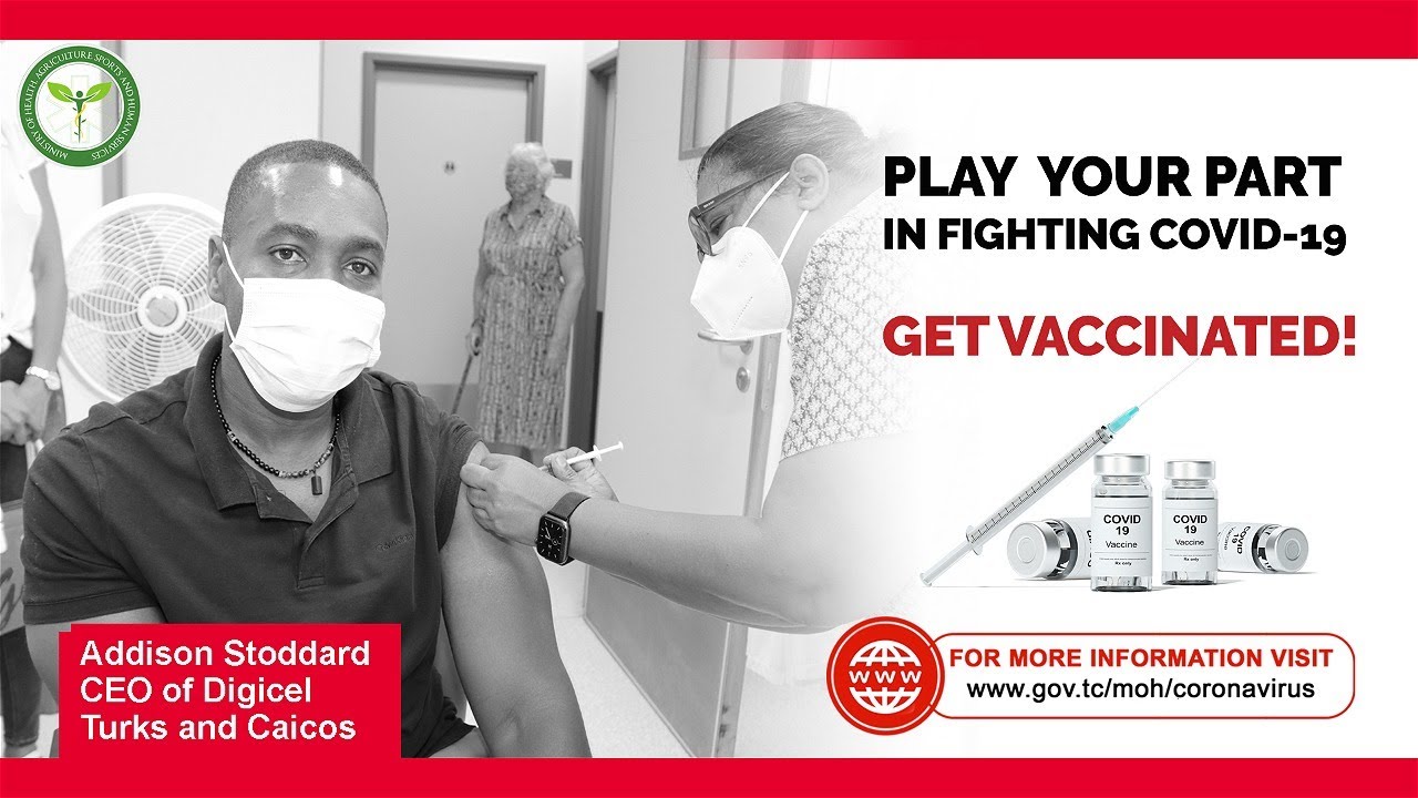Addison Stoddard CEO of Digicel TCI - Vaccinated - YouTube