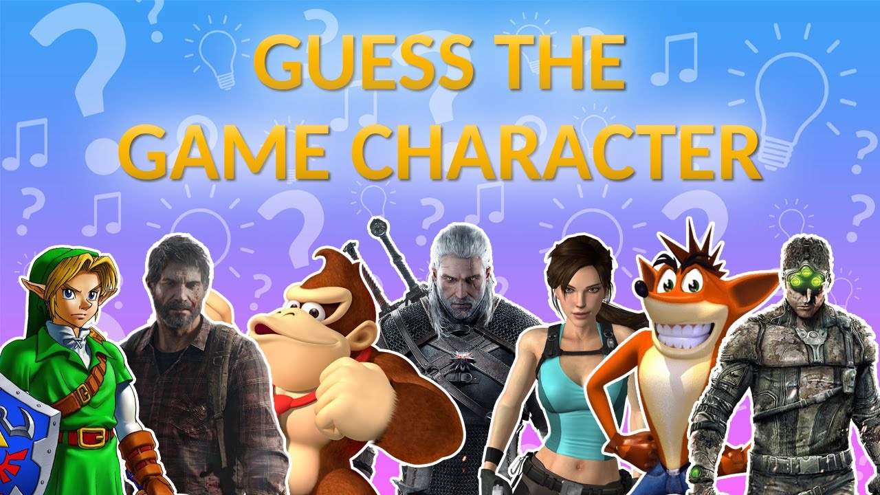 Guess The Character | Game Edition | Quiz - YouTube