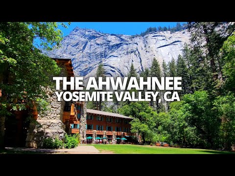 Exploring The Ahwahnee in Yosemite Valley, California USA Walking Tour