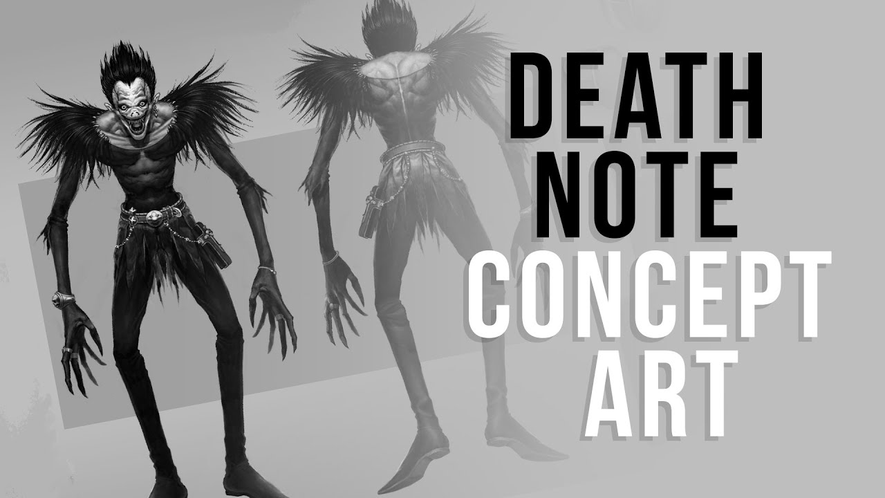 Ryuk - Death Note - CONCEPT ART - YouTube