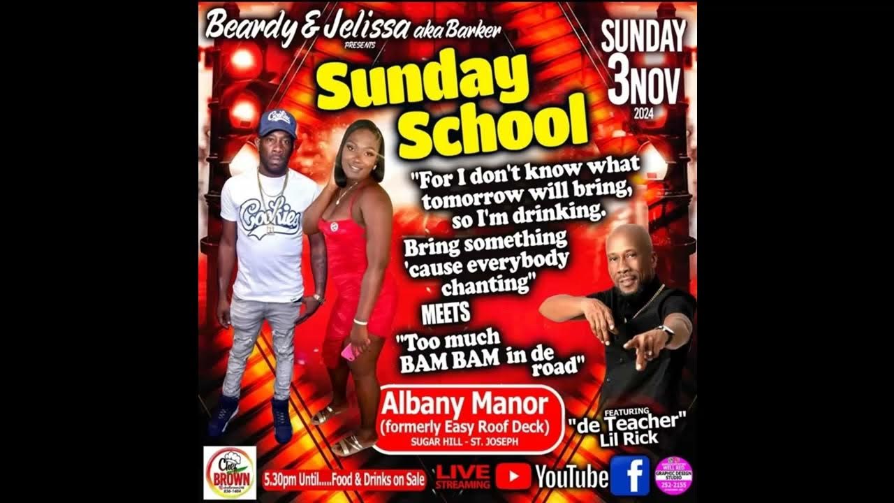 LIL RICK - BEARDY & JELISSA - SUNDAY SCHOOL - OLD DUB SEGMENT (NOV 3RD 2024) - YouTube