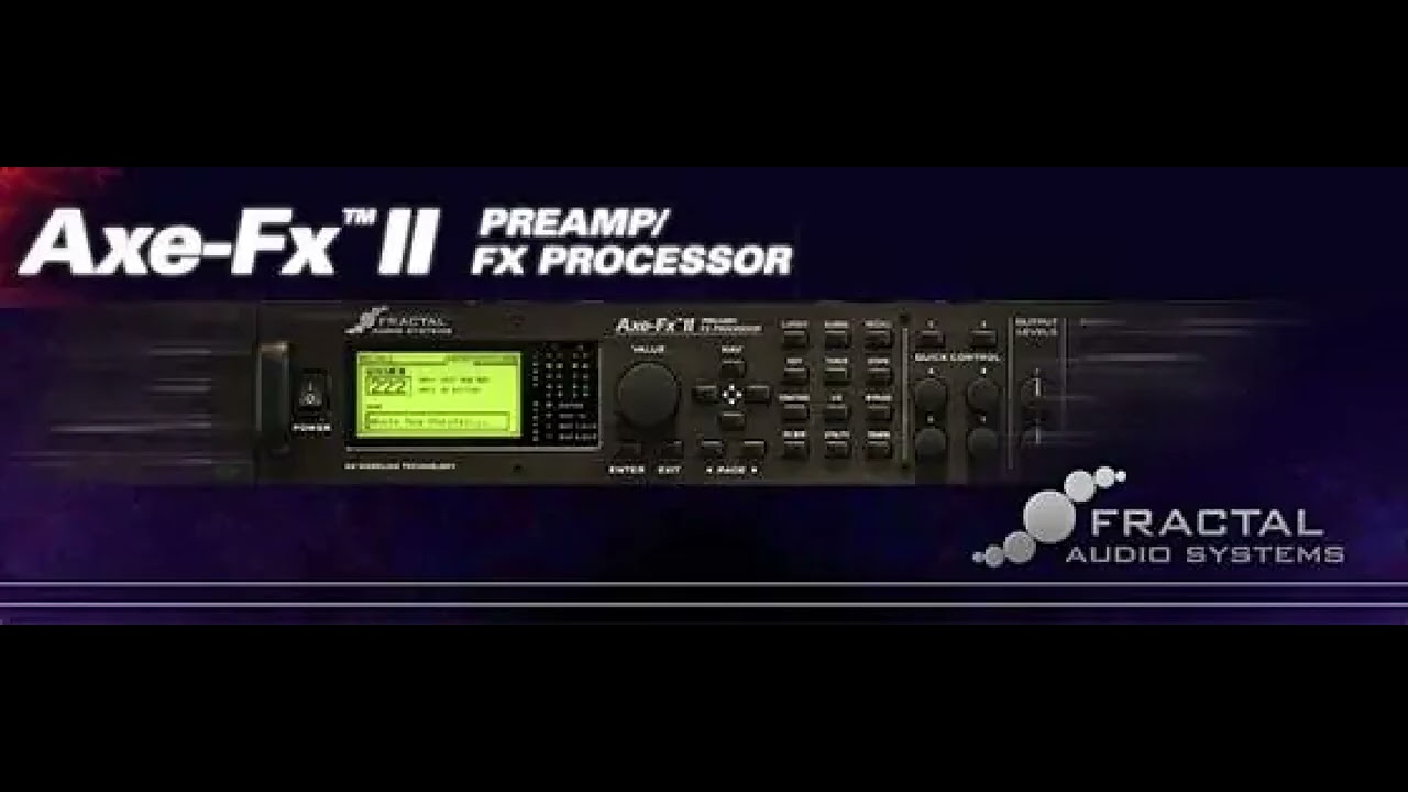 Fractal AXE-FX2 Sound Sample (For Bass) - YouTube
