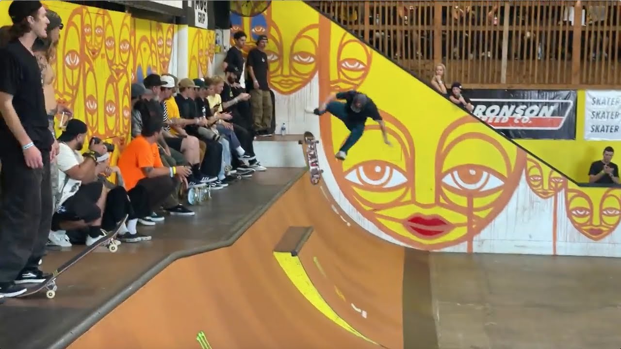 JAMIE FOY SWITCH BLUNT FLIP OUT TO END HIS RUN !!! TAMPA PRO 2021 ...