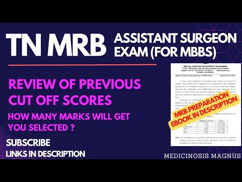MRB assistant surgeon exam review of previous cut off II Marks required ...