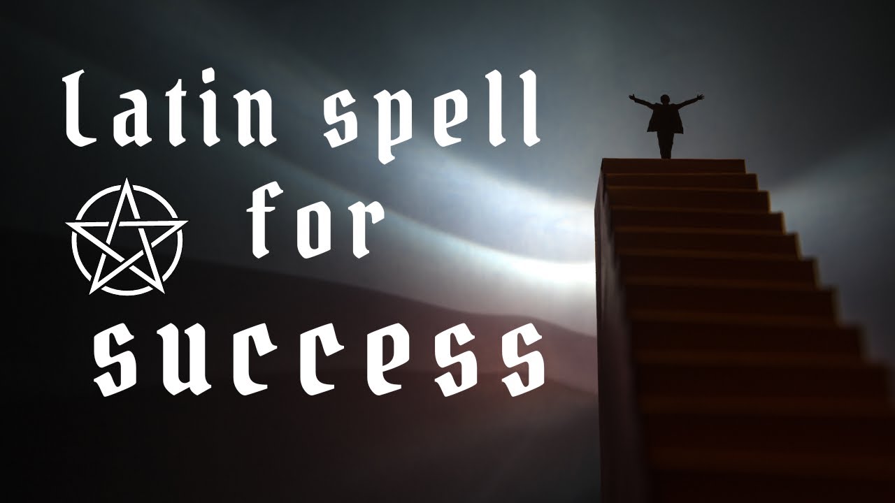 Latin spell for success - YouTube