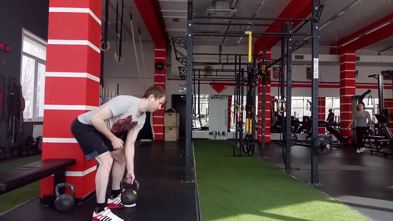 Kettlebell Regular Row - YouTube