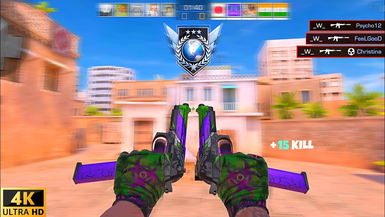 STANDOFF 2 | Full Competitive Match Gameplay (+15 kill) 💚💜 #11 - YouTube