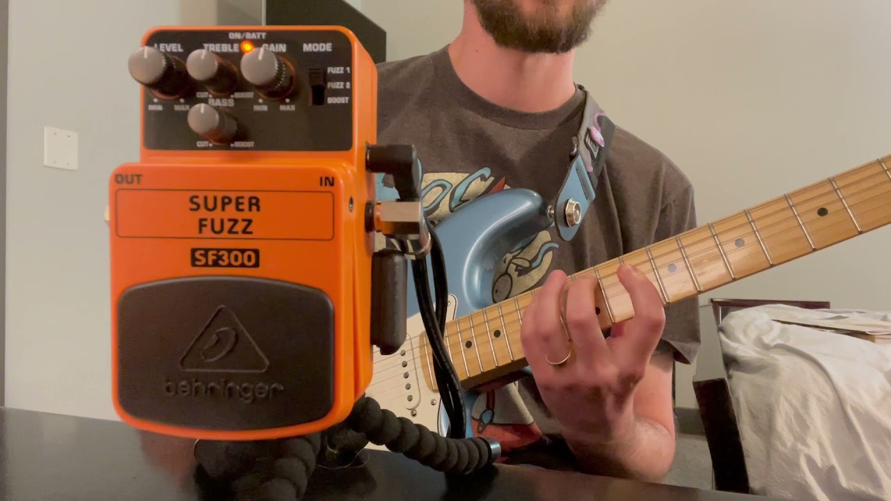 Behringer SF300 Super Fuzz Sound Test - YouTube