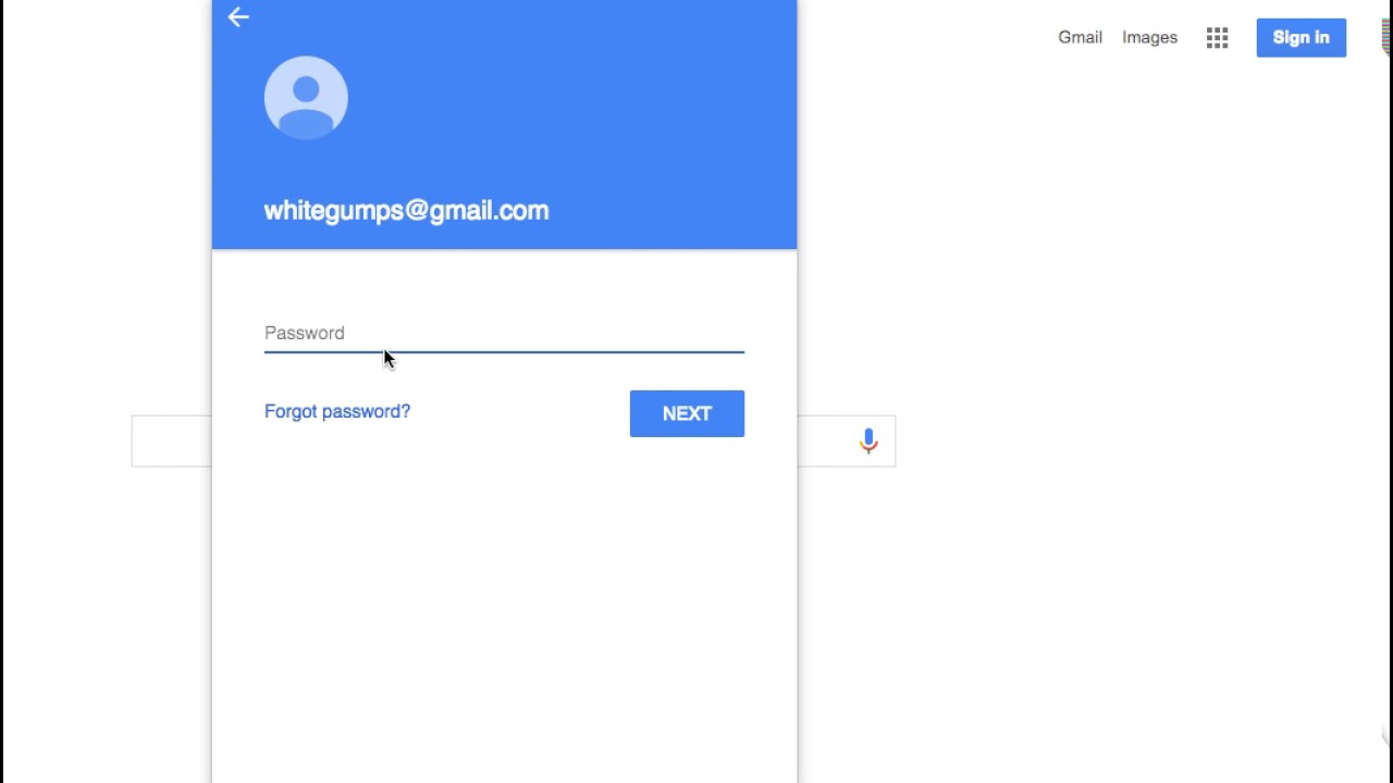 Google Chrome Sign In - YouTube