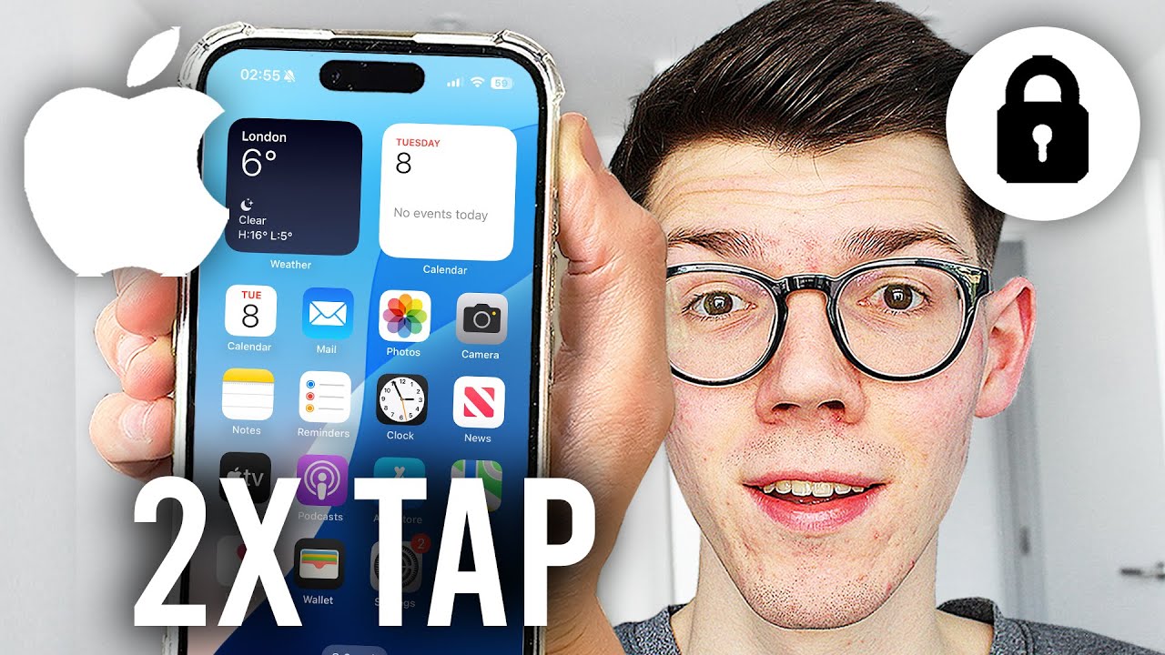 How To Double Tap To Lock iPhone Screen - Full Guide - YouTube