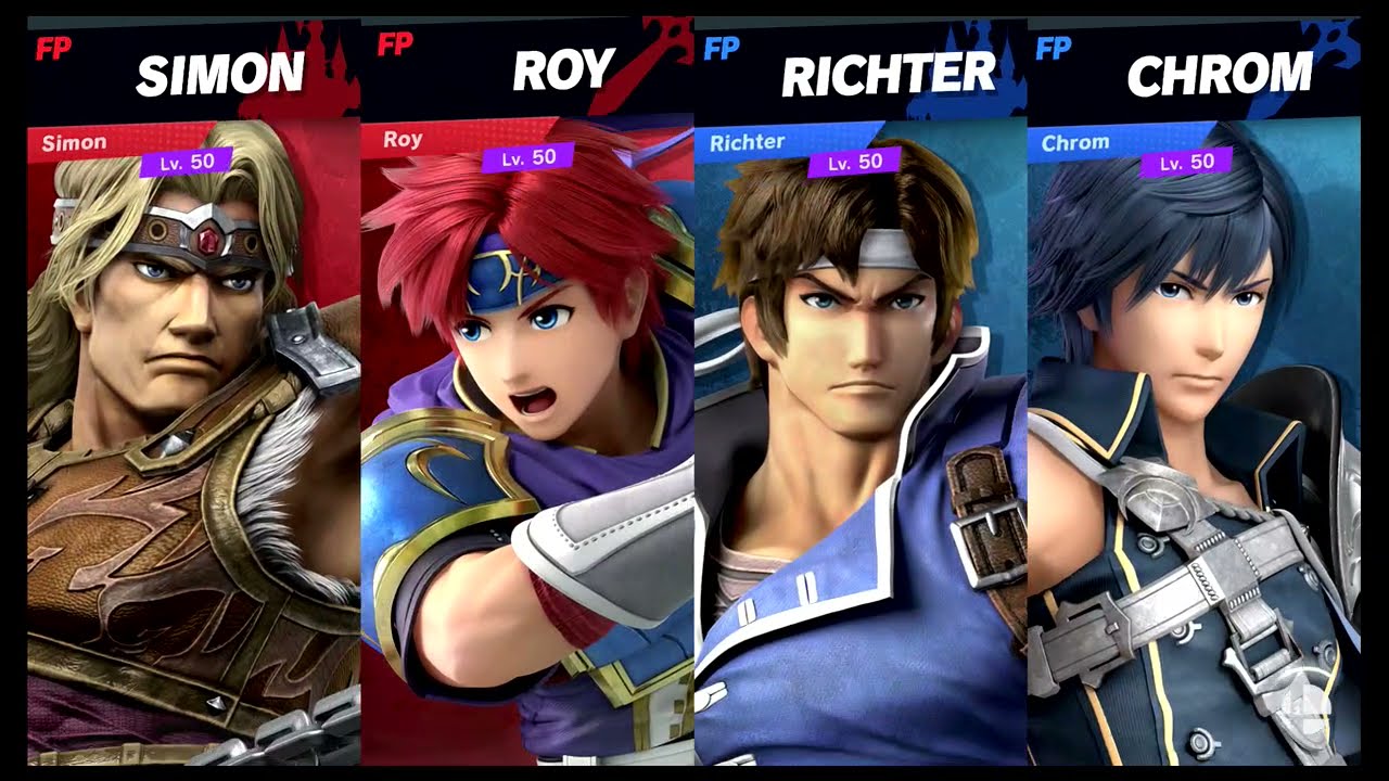 Super Smash Bros Ultimate Amiibo Fights – Request #18939 Simon & Roy vs ...