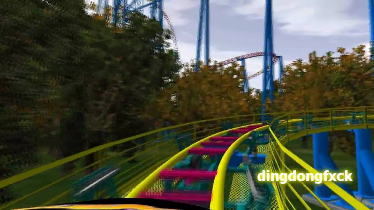 Fusion - A NoLimits Roller Coaster w/ POV - YouTube