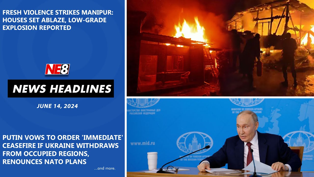 News Headlines (NE8): June 14, 2024 - YouTube