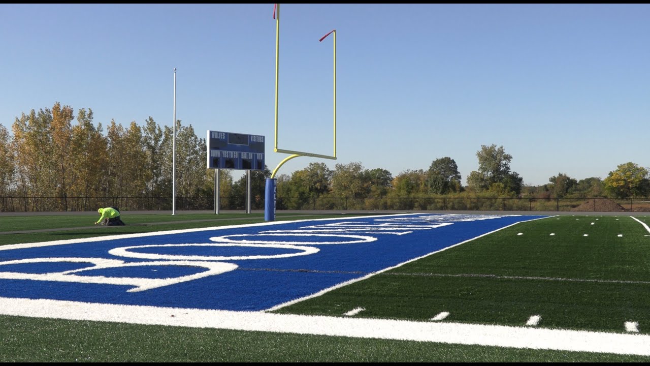 BOONE GROVE FOOTBALL GETS NEW FIELD | October 13, 2023 - YouTube