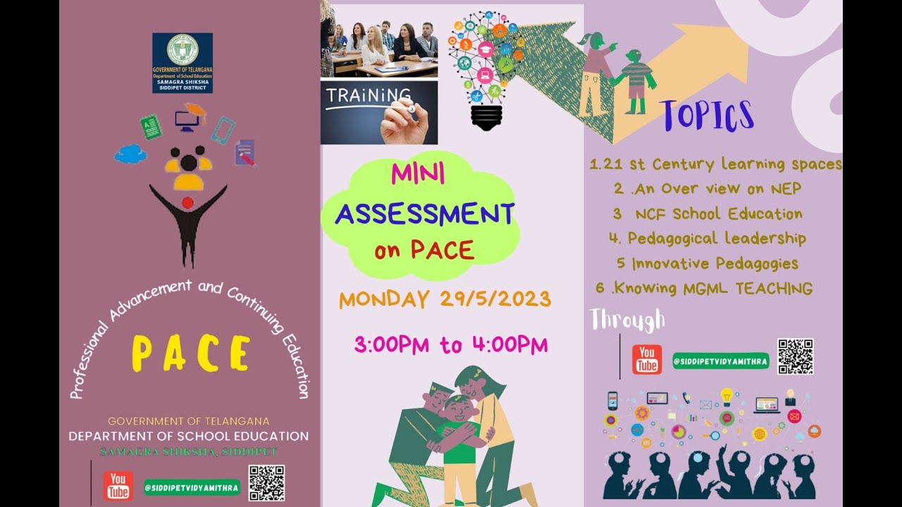 MINI ASSESSMENT ON PACE - YouTube