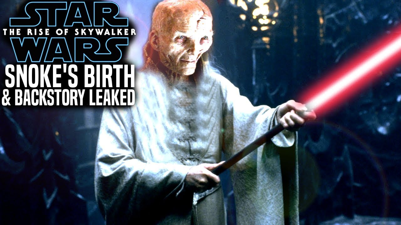 Snoke's Birth & Backstory Revealed! The Rise Of Skywalker (Star Wars ...