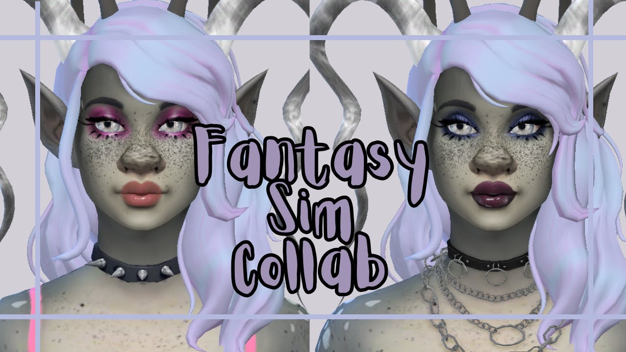 🎃 Halloween 2022: Fantasy Sim Collab // Sims 4 + CC // Create A Sim 🎃 ...
