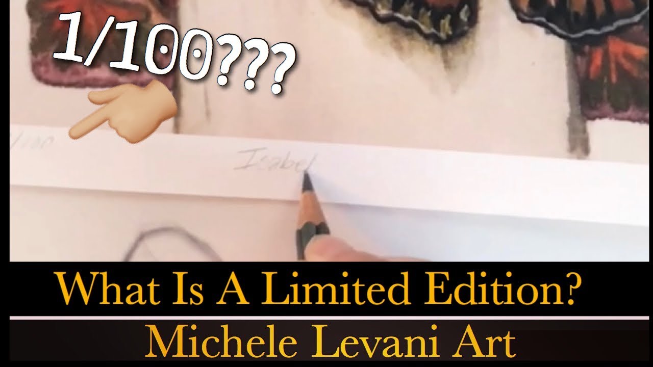 What Is A Limited Edition (LE) Signed Print? - YouTube