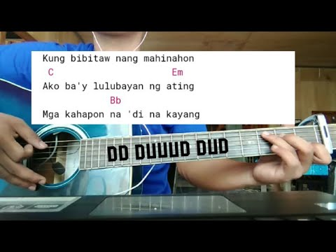Pagsamo Guitar tutorial (chords and strumming pattern) - YouTube