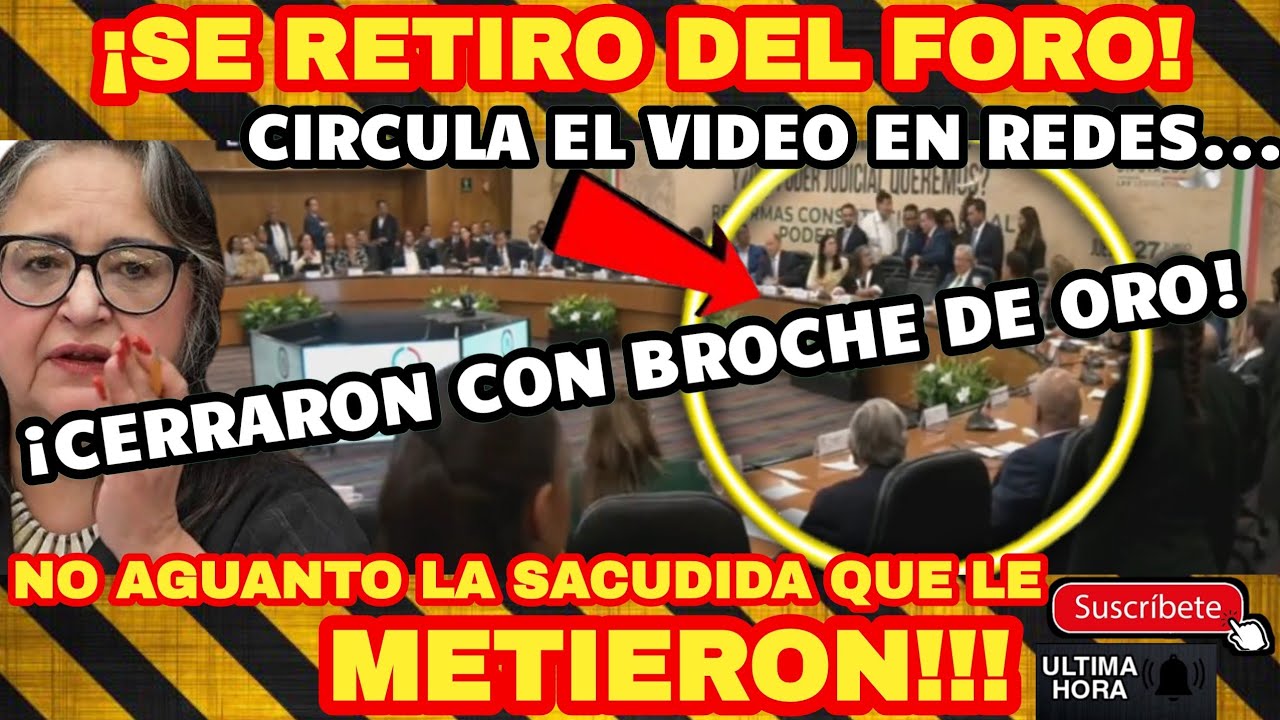 ¡SE PARO Y SE FUE DEL FORO! - YouTube