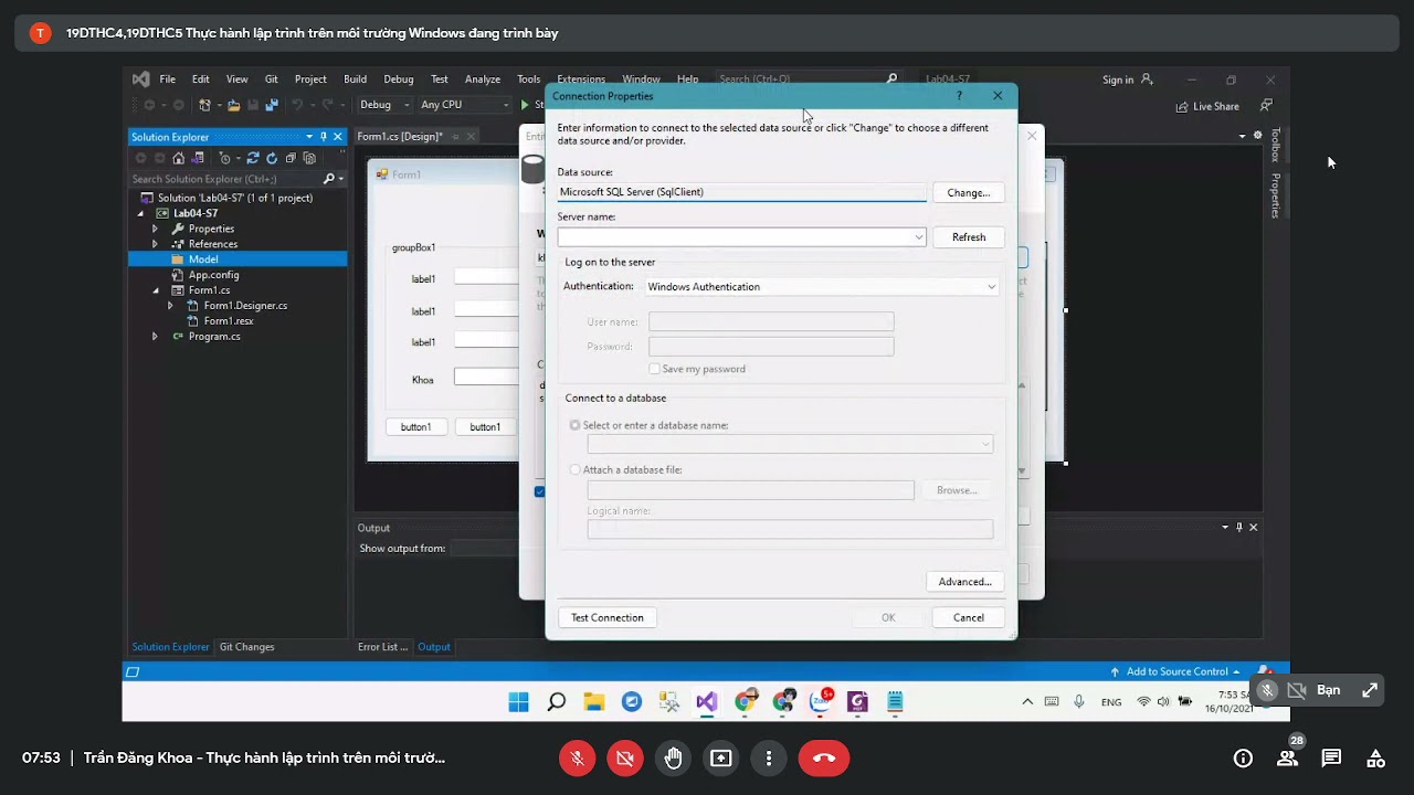 Thực hành lập trình windows #10 | lab 04 - YouTube