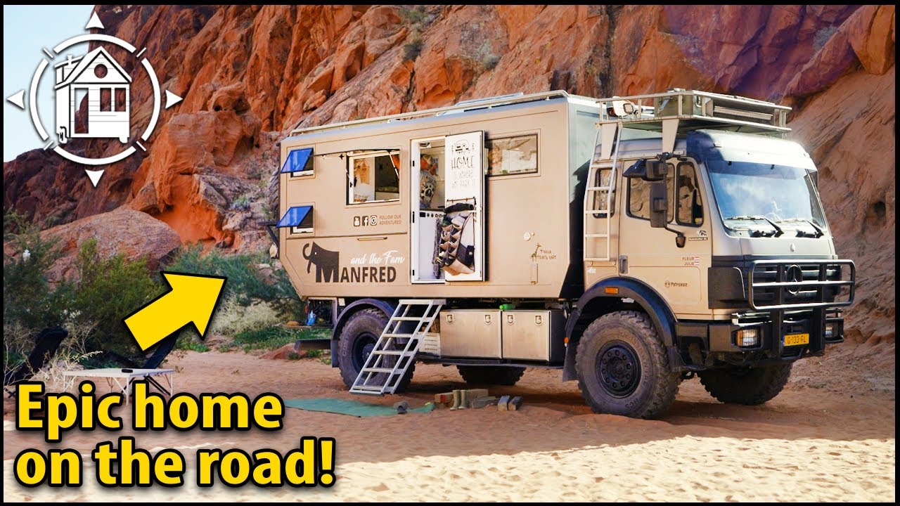 Tour this family’s 4X4 luxury RV! Their full time home! - YouTube