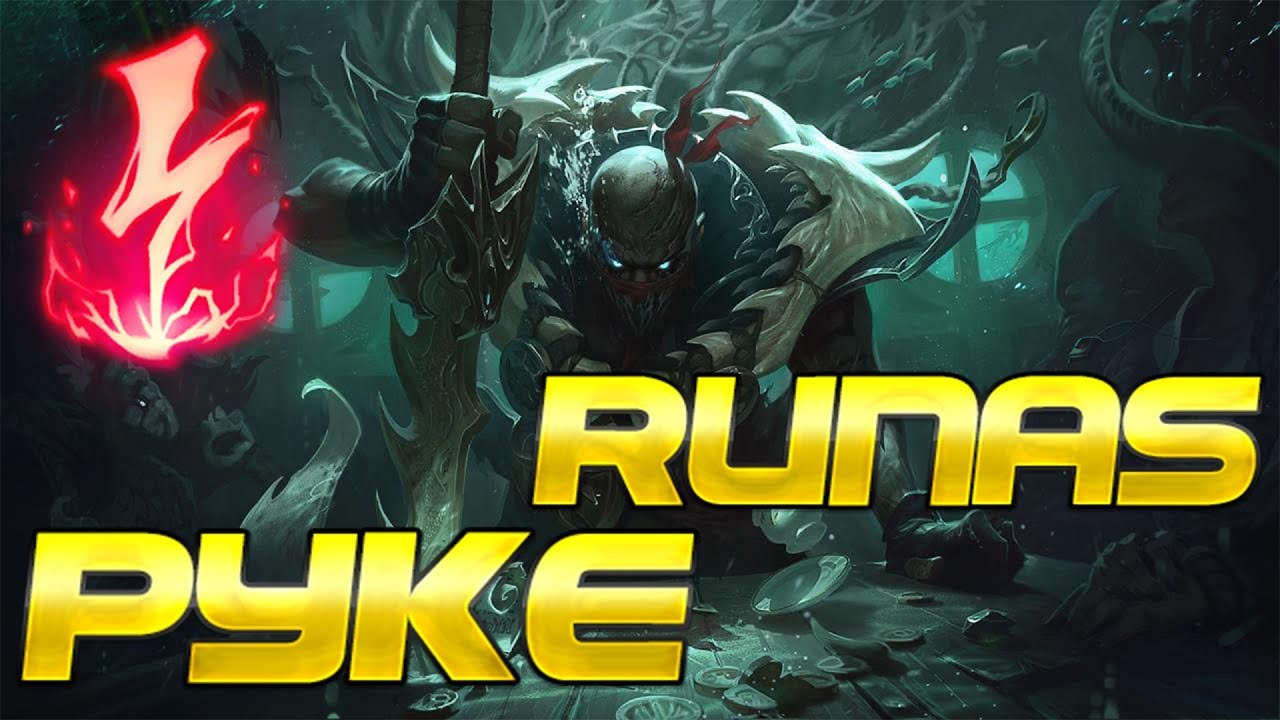 🔥 LAS MEJORES RUNAS PARA PYKE 🔥 FULL AD PARCHE 8.11 S8 2018 GUIA LOL ...