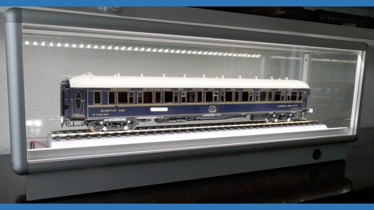 CIWL LX Sleeping car no 3482 as modeled in 0 gauge by Fulgurex in 1991 ...