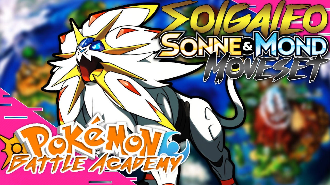 SOLGALEO COMPETITIVE MOVESET GUIDE - POKÉMON SONNE & MOND TUTORIAL ...