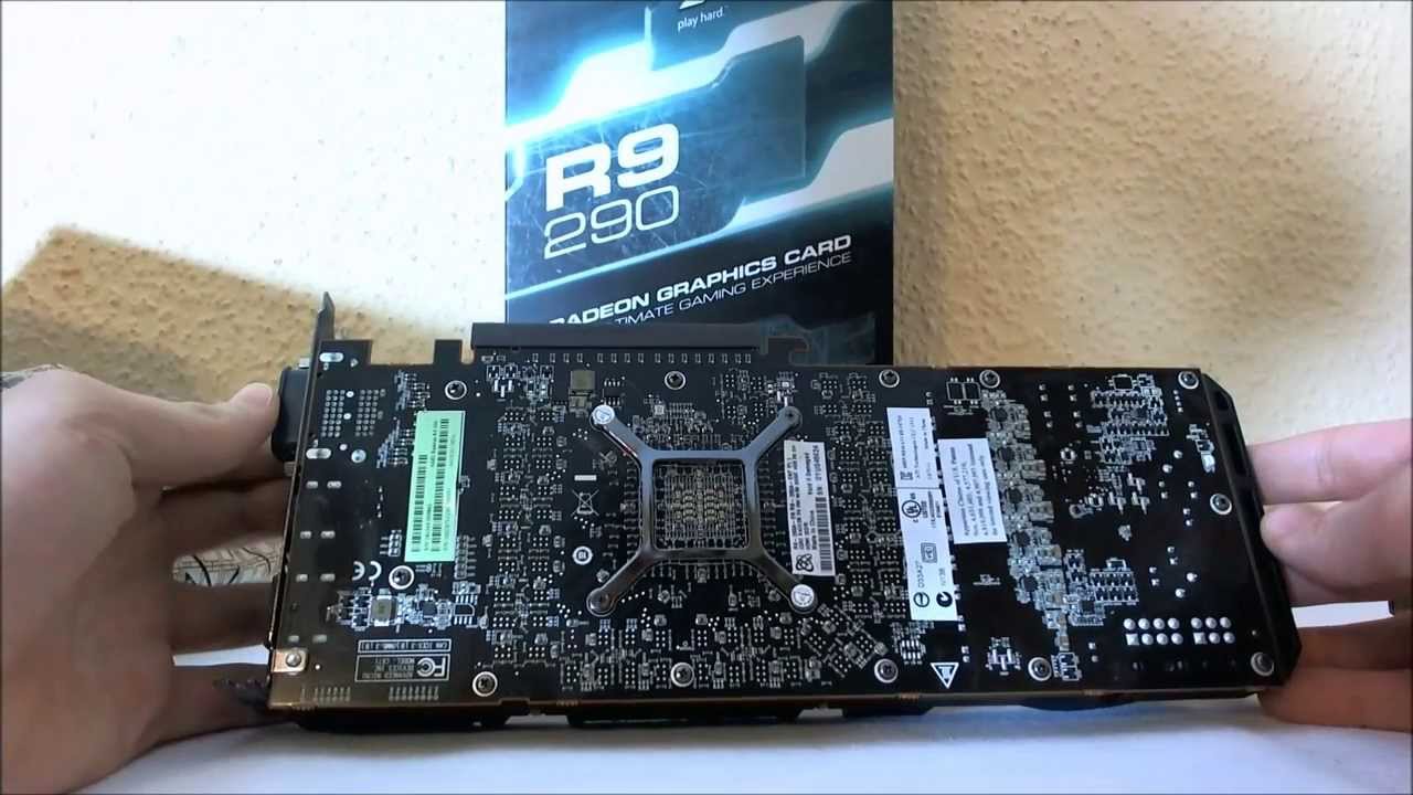 XFX AMD Radeon R9 290 Unboxing/Hands-On [German/HD] - Hawaii für den PC ...