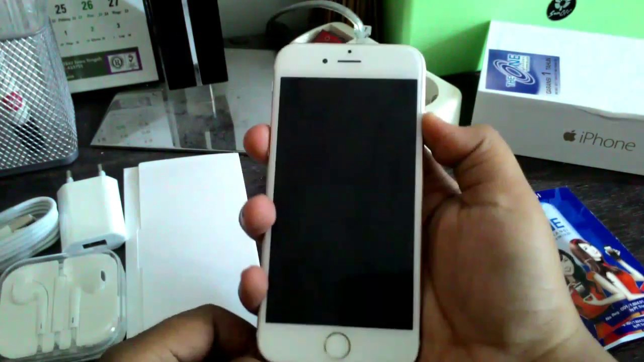 Unboxing Iphone 6 Garansi Distributor 1Tahun #Iphone6harga4jutaan - YouTube