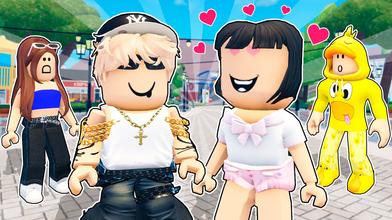 MI BEBÉ SE ENAMORA DE UN BEBÉ PILCHERO en Roblox! - YouTube