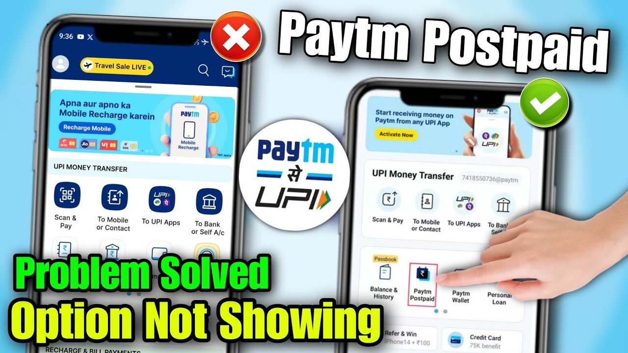 paytm postpaid option not showing while payment | paytm postpaid not ...