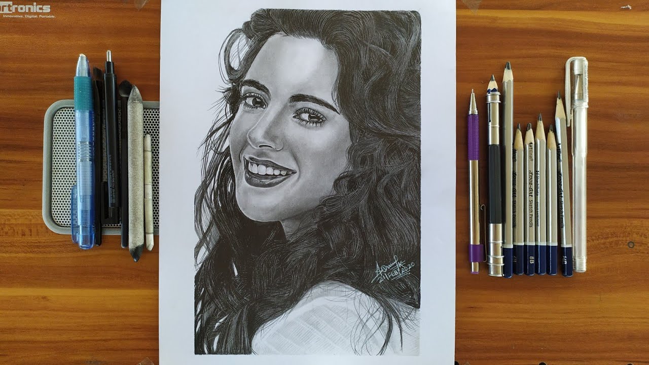 2nd PART OF REALISTIC & SMOOTH TEXTURE OF HAIR | FURTHER DRAWING ...