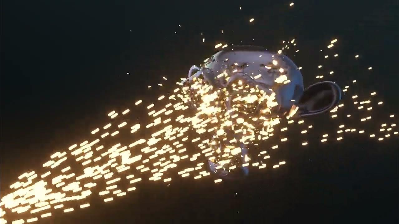 Bullets Collision and Sparkles - Blender Geometry Simulation 3.6; Noding-Product - YouTube